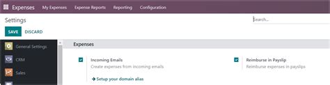 Expenses Module In Odoo Company Expense Management Infintor