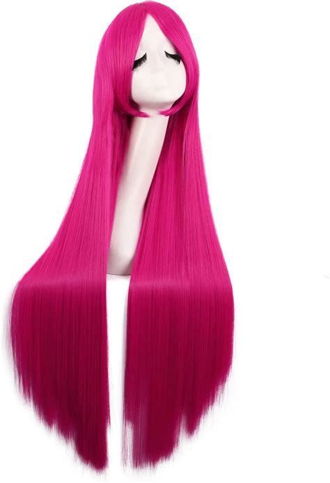 Mapofbeauty 28 Inch70 Cm Charming Women Side Bangs Long