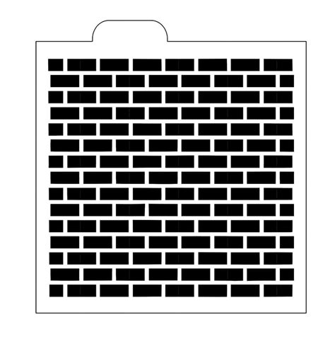 Printable Subway Tile Stencil Free Download And Print For You