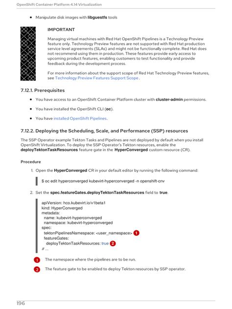 Openshift Container Platform 414 Virtualization En Us 200 448 Pdf Booting Virtual Machine