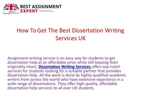 ppt how to get the best dissertation writing services powerpoint