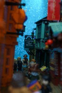 Lego Diagon Alley Shot Diagonally A Toy Photography Review