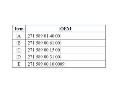 Benz M271 Alignment Tool Kit Hinode Tools