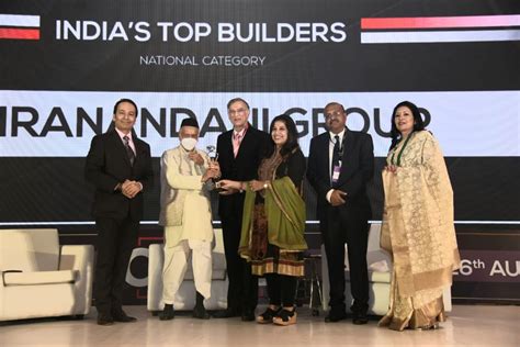 Dr Niranjan Hiranandani On Linkedin Construction Realestate