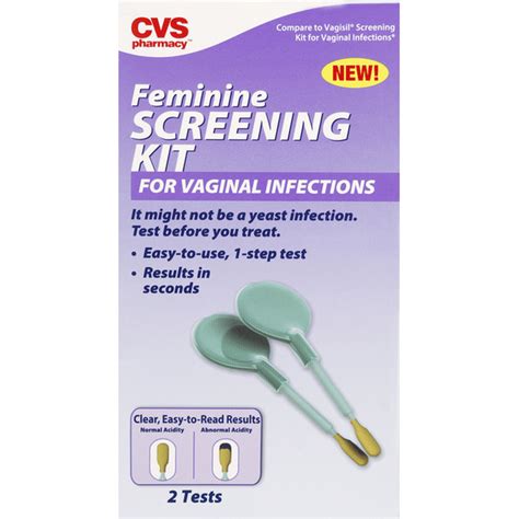 CVS Pharmacy Screening Kit Feminine For Vaginal Infections Each Delivery Or Pickup Near Me