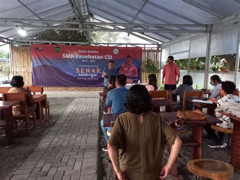 Smk Kesehatan Csi Kulon Progo Gelar Kegiatan Peningkatan Keimanan Dan