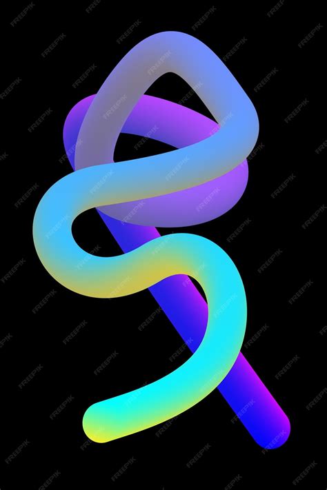 premium vector bright gradient color line shape element symbol silhouette template vector art