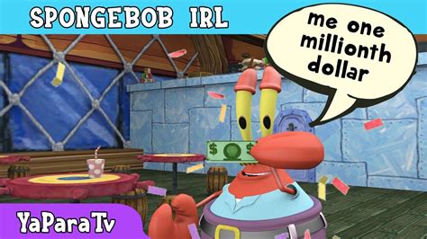 Mr Krabs Millionth Dollar