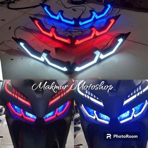 Jual Lampu Alis Lazy Vario New Model Hexagon Lampu Alis Audi Vario Shopee Indonesia