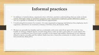 GENDERED Patterns In Organization PPT