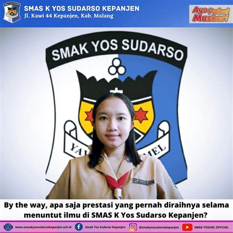 Sosok Siswa Berprestasi Sma Katolik Yos Sudarso