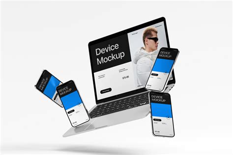 Minimal Multi Device Mockup Template 46866343 Psd