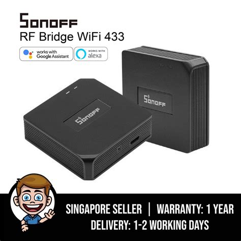 SONOFF RF Bridge ITEAD 433MHz Smart Home Automation Module Wifi Wireless Switch Universal
