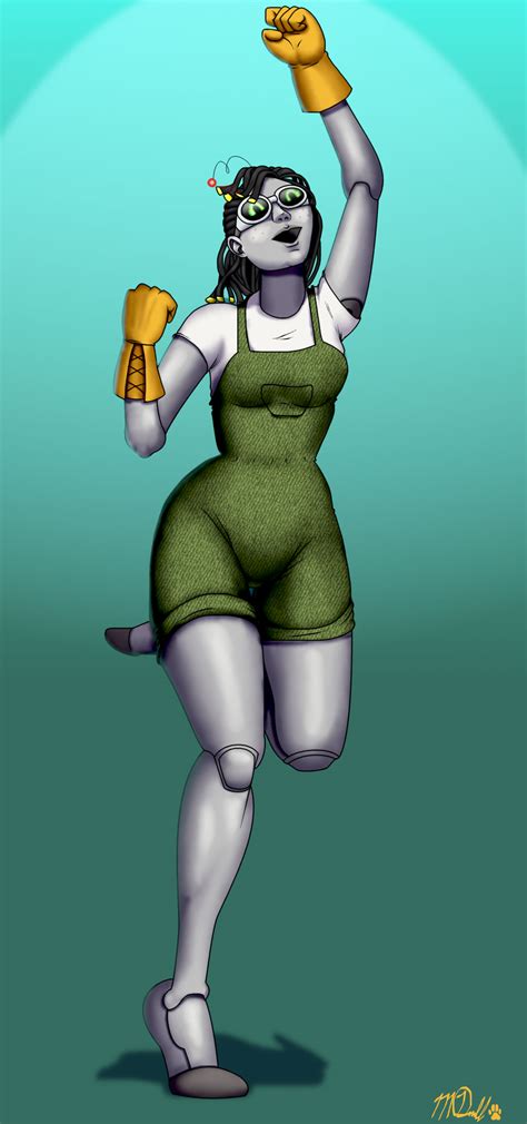 Robo Girl By Blutaiger On Deviantart