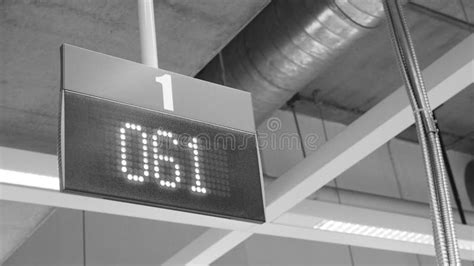 Digital Sign For Queue Counter Display Board System In Led Light