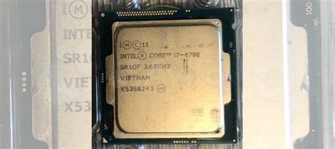 Процессор i7-4790 купить в Калининграде | Электроника | Авито