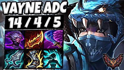Vayne Vs Jhin Adc Lol Korea Grandmaster Patch 1222 Youtube