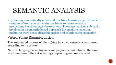 Semantic Analysis Ppt