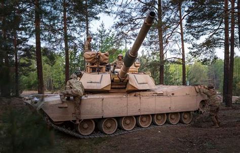 An M1a2 Abrams Tank Crew From 1st Squadron 4th Cavalry Picryl