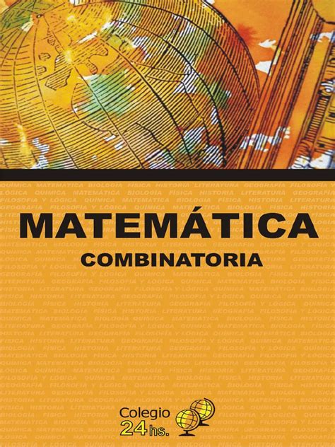 Combinatoria Pdf Combinatoria Conceptos Matemáticos