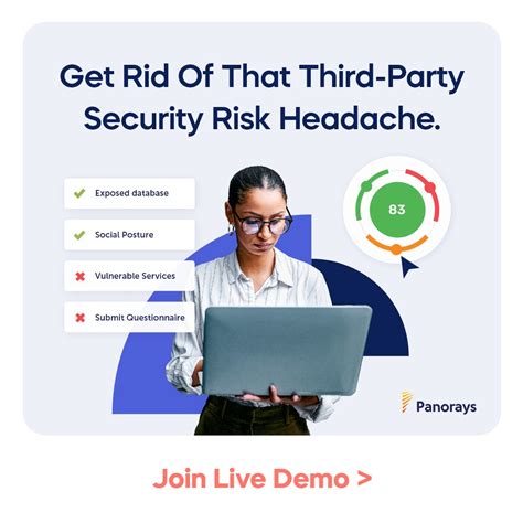 Panorays On Linkedin Panorays Demo Makes Third Party Security Risk