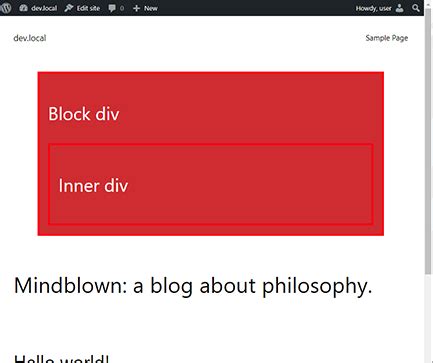 Selectors API Does Not Affect Block Styles Global Styles Works But