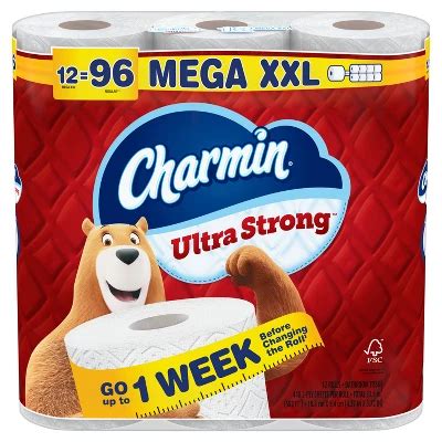 Charmin Ultra Strong Toilet Paper 12 Mega XXL Rolls Target