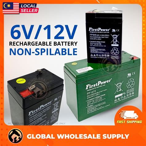 6v12v Non Spillable Rechargeable Battery Sealed Lead Battery