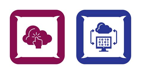Cloud Computing And Cloud Coding Icon 32907694 Vector Art At Vecteezy
