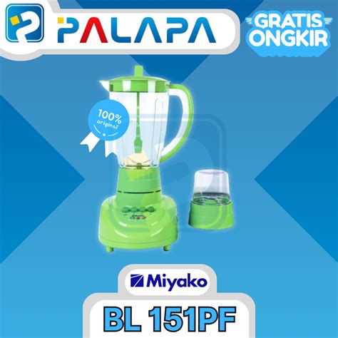 Jual Blender Miyako BL 151 PF AP Plastik 2in1 Besar ANTI PECAH
