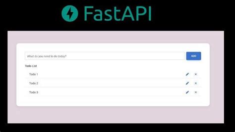 Master Fastapi Build A Full Stack Todo Application Rumman Ahmar