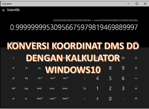 Kalkulator Konversi Koordinat Dms To Dd