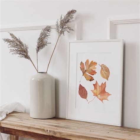 Fall Leaf Painting Fall Leaf Art Ollie Hank