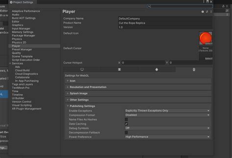 Solved Webgl Build Error Unable To Parse Build File Name