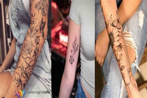 Meaningful Female Classy Half Sleeve Tattoo Ideas