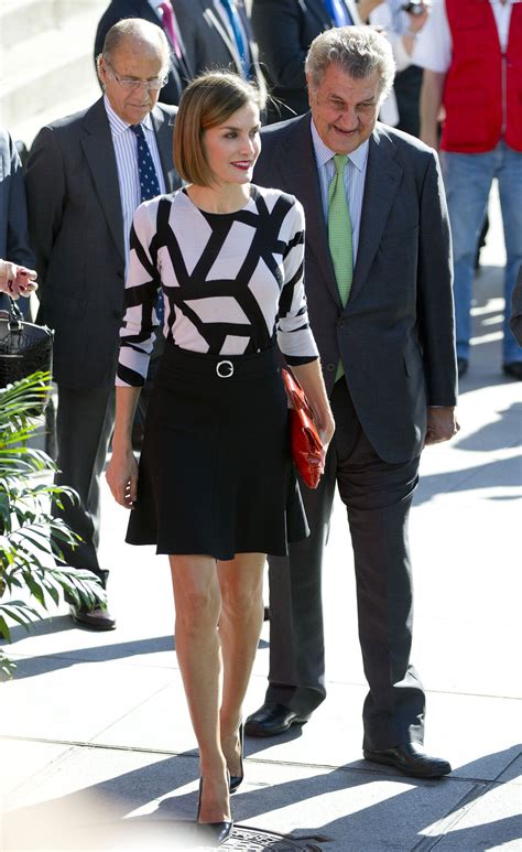Some People Are Saying Queen Letizia Dresses Too Sexy For A Royal Glamour