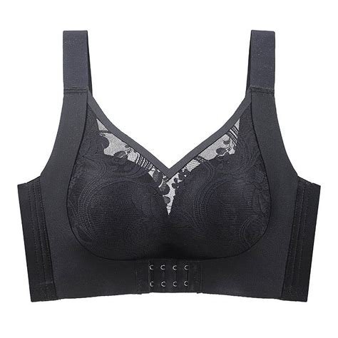 Ltctricy Womens Push Up Bras Wireless Padded Comfort Supportive Lace