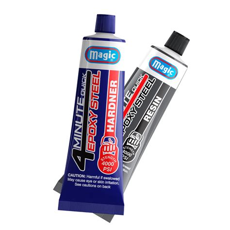 Magic® 4 Minutes Quick Epoxy Steel Epoxy Industries