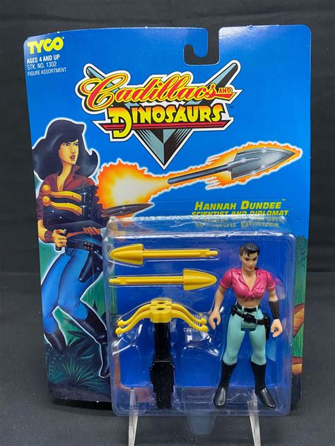 Tyco Cadillacs And Dinosaurs Hannah Dundee Moc 1993