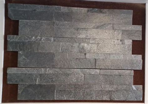 Silver Grey Stone Wall Cladding At ₹ 165 Sq Ft Stone Wall Covering In