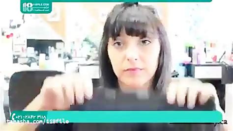 اکستنشن مو فر با چسبی موقت