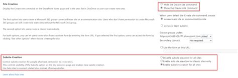 管理 Sharepoint 中的网站创建 Sharepoint In Microsoft 365 Microsoft Learn