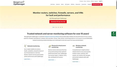 I Tried Manageengine Opmanager And Found It Offers Comprehensive Network Monitoring For Enterprises