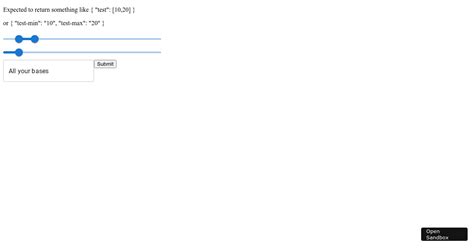 Invalid Slider Form Submission Codesandbox
