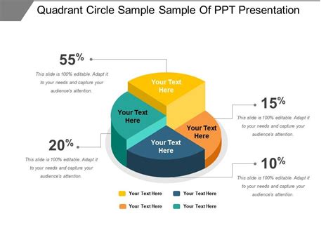 Quadrant Circle Sample Sample Of Ppt Presentation Presentation Graphics Presentation