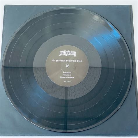 Grabgesang Of Medieval Graveyard Frost Lp Used Vinyl Command