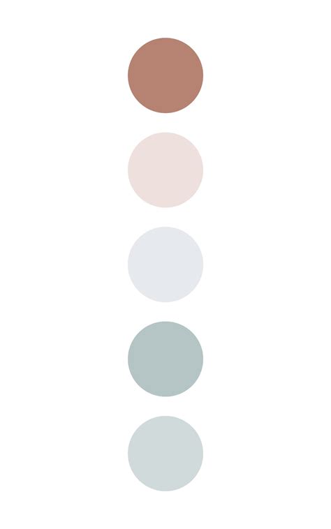 Soft Feminine Color Palette Website Color Palette Brand Color