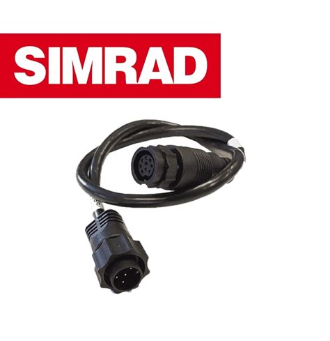 Thalassashop Simrad 9pin Black To 7pin Blue Adapter For Chirp Xdsr