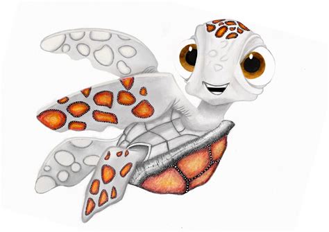 Squirt Finding Nemo Digital Print Etsy