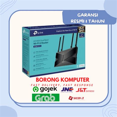 Jual Tp Link Archer Ax23 Ax1800 Dual Band Wi Fi 6 Router Shopee Indonesia